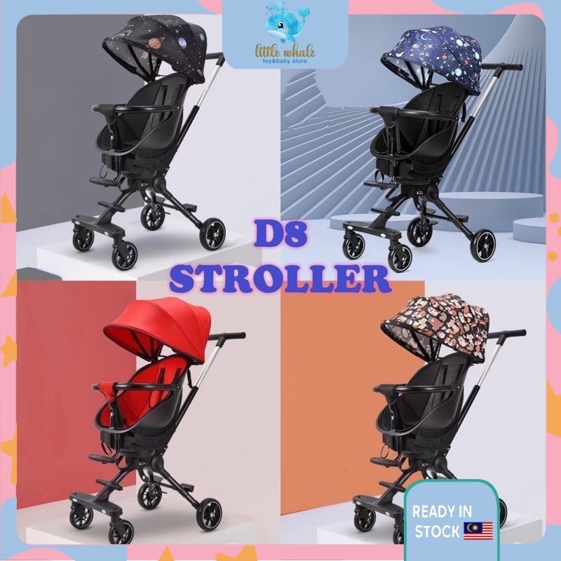 🐳D8 Magic Stroller 360 Rotating Kids Stroller Two Way Magic Strollers 2 ...