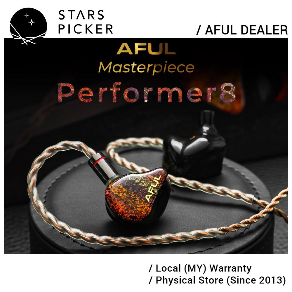 AFUL Performer 8 / Performer8 (7BA+1DD) Hybrid IEM Earphone with ...