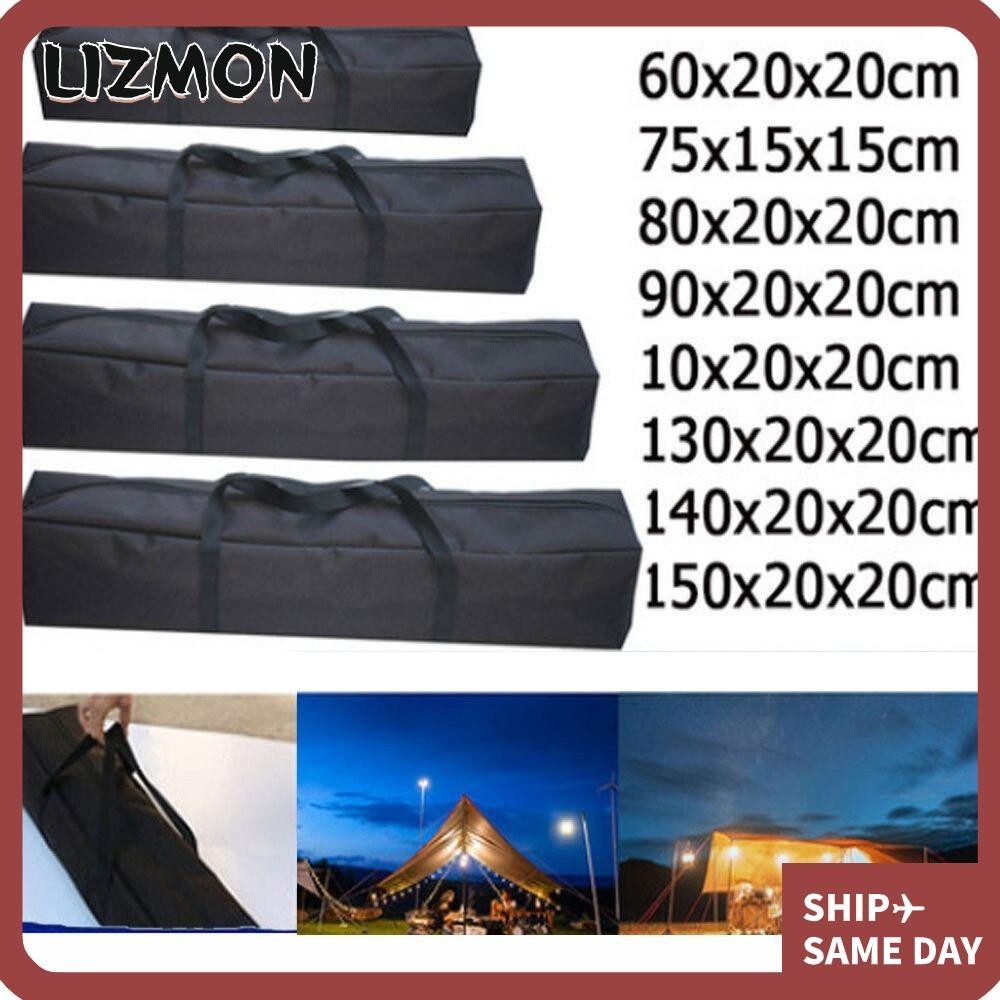 LIZMON Tent Storage Bag, Canvas Waterproof Canopy Pole Bag, Universal ...