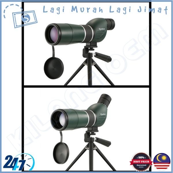 15-45x60 Monoscope Sight Seeing Zoom Telescope Teropong Jarak Jauh ...