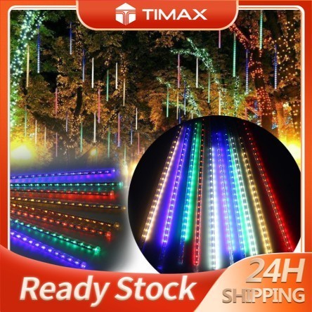LED RAYA COLORFUL CRISTAL LIGHT LAMPU HIASAN LAMPU RAYA 5M LED Meteor ...