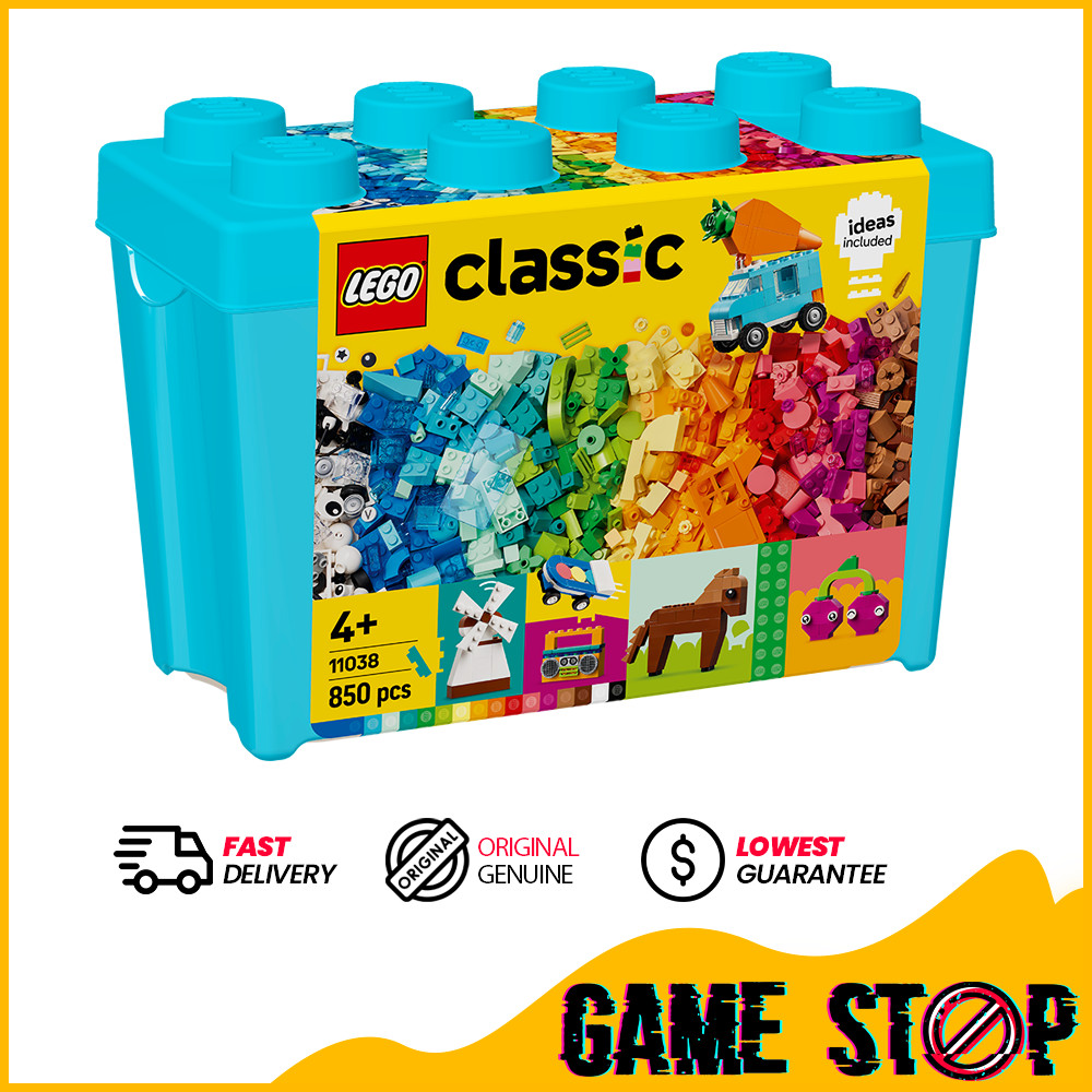 Lego 11038 LEGO Classic Vibrant Creative Brick Box | Shopee Malaysia