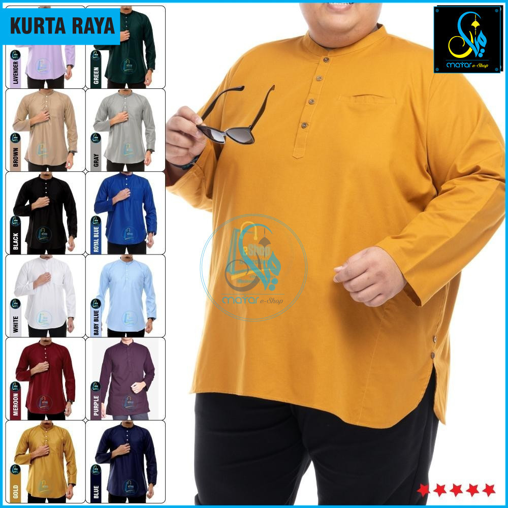 Kurta Raya 2024 Baju Kurta Moden「 PLUS SIZE / BIG SIZE 」Baju Kurta NEW ...