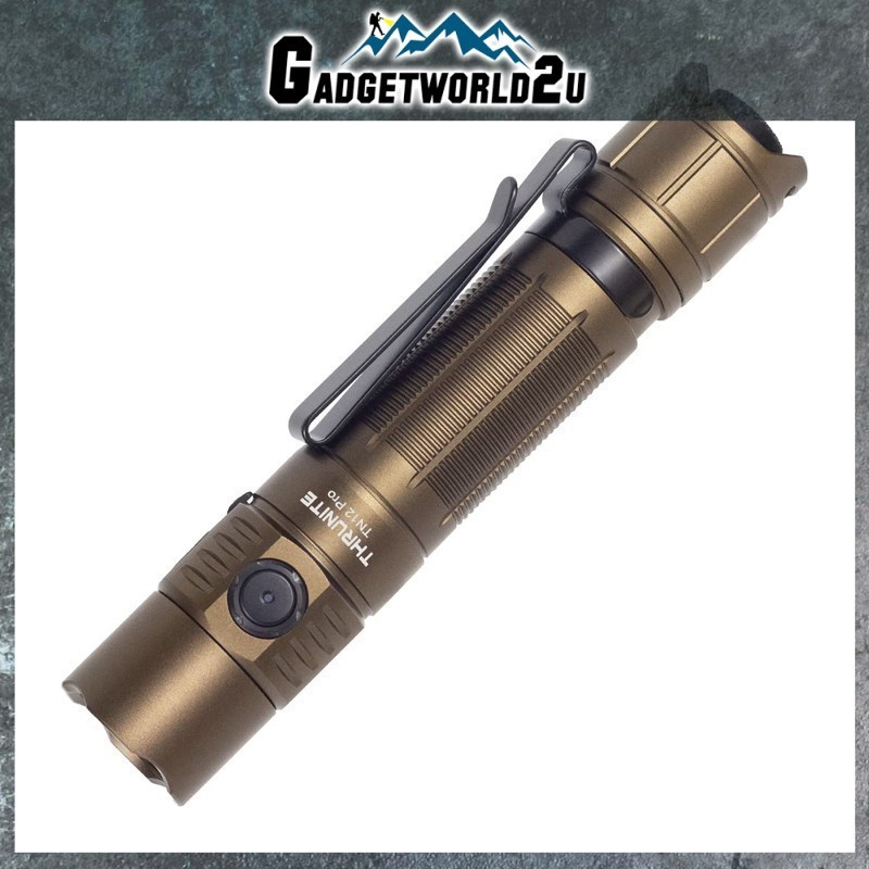 ThruNite TN12 PRO Desert Tan LUMINUS SFT40 CW LED 1900L Flashlight ...