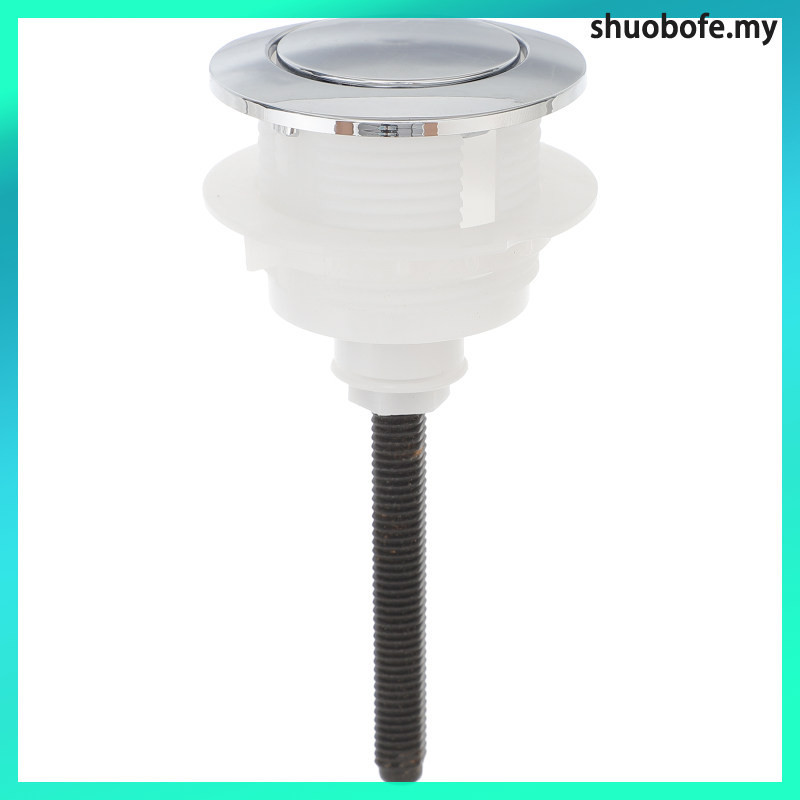 Toilet Button Flushing Pusher Top Bathroom Dual Tank Water shuobofe ...