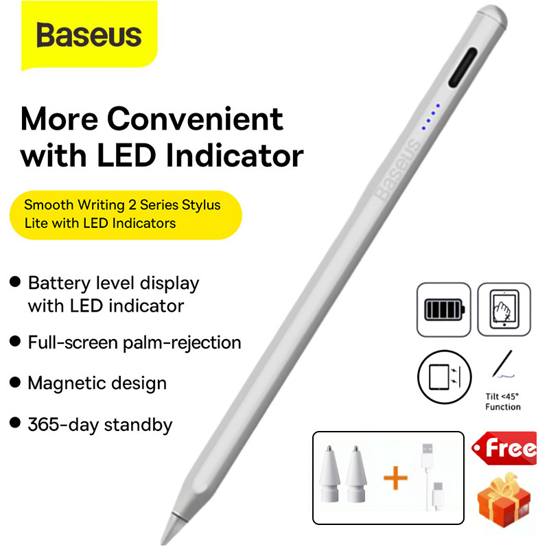Baseus Stylus Pen For i-Pad Touch Pencil With Palm Rejection Tilt 4 ...
