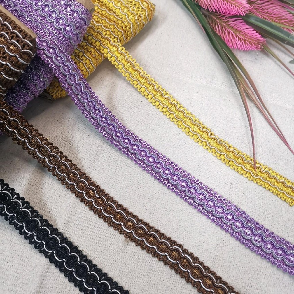 (1papan)LAC1002 curtain lace/renda langsir/lace langsir | Shopee Malaysia