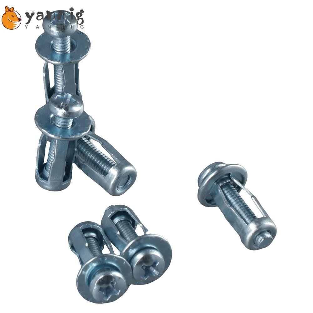 YANMIG Metal Cavity Fixing, Stainless Steel 8*16MM Hollow Door Anchor ...