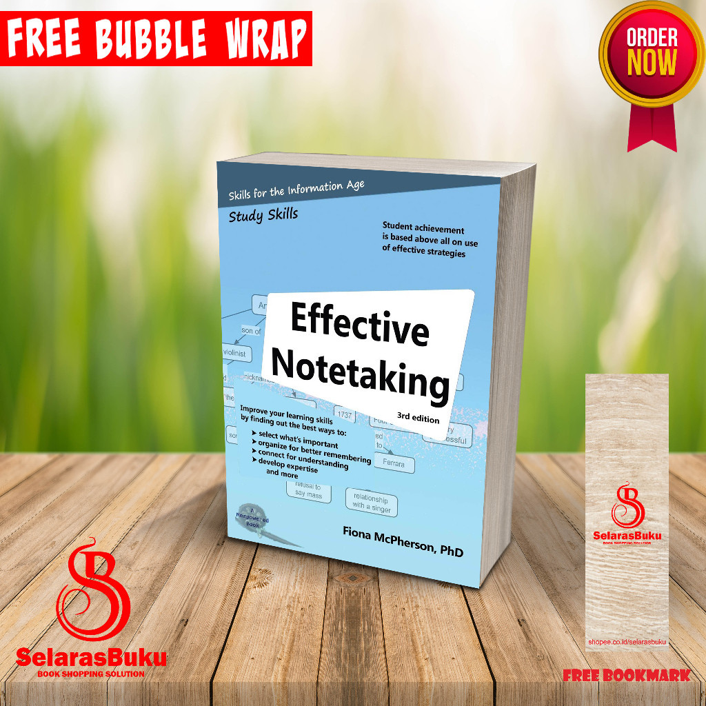 (ENGLISH) Effective Notetaking (3rd edition) by Fiona McPherson New Book | Shopee Malaysia