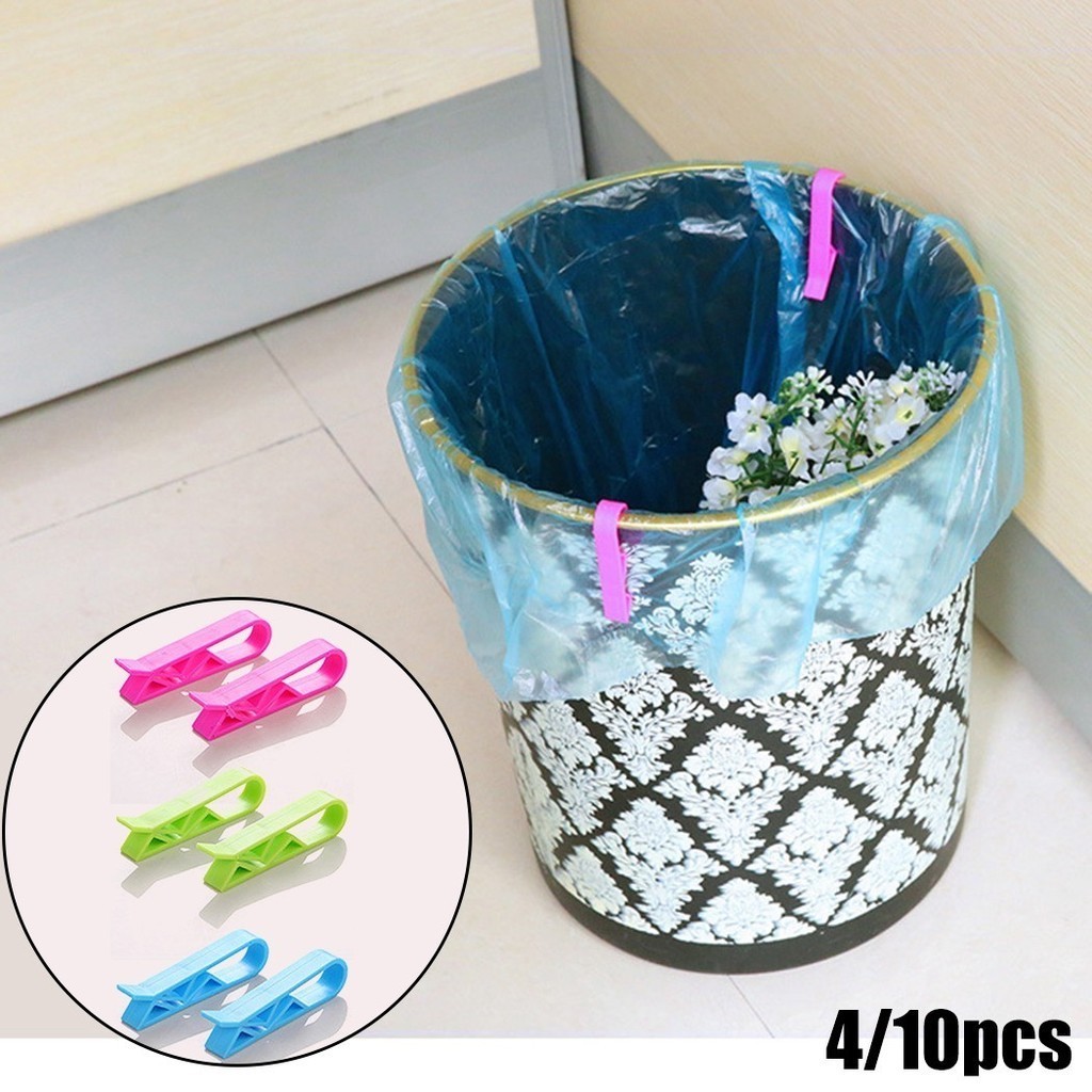 {DRHT} 4-10 PC bin bag clips Plastic Clip Clamp Holders for Kitchen ...