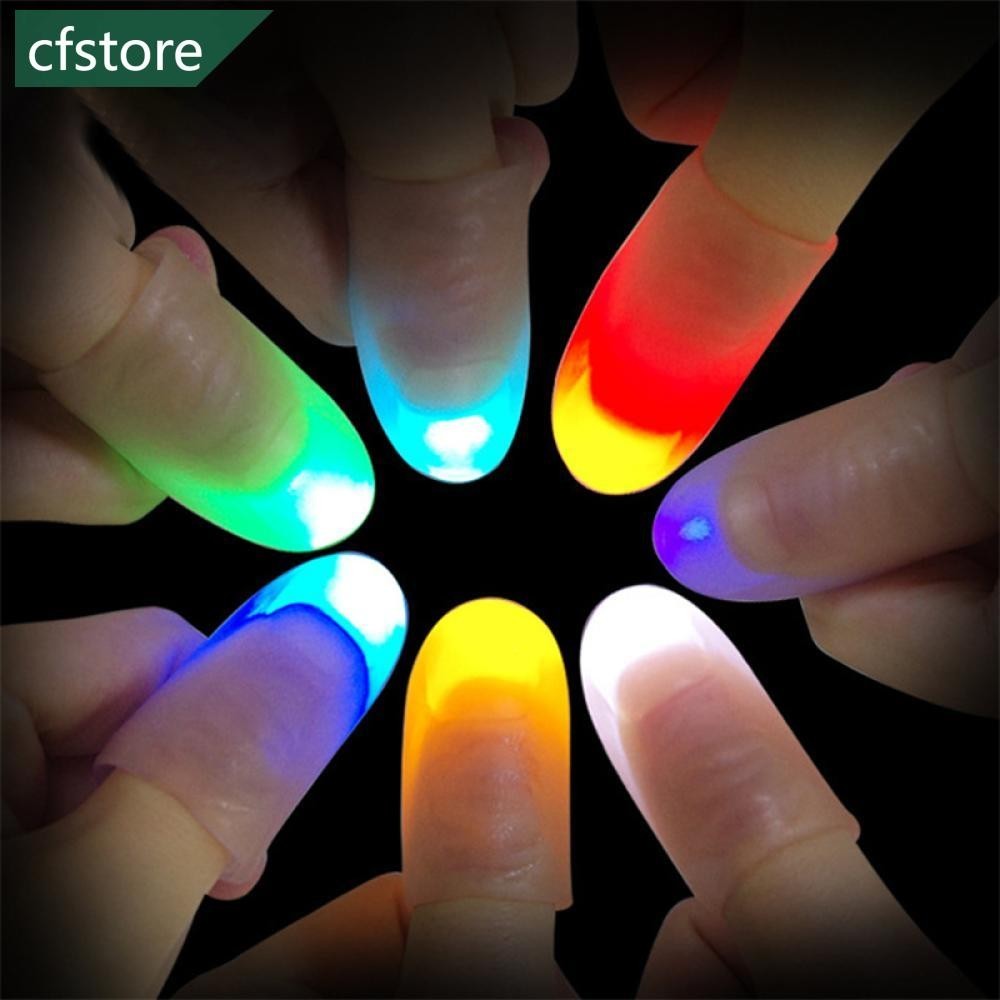 CFSTORE Magic Thumbs Light Toys for Adult Magic Trick Props Blue Light ...