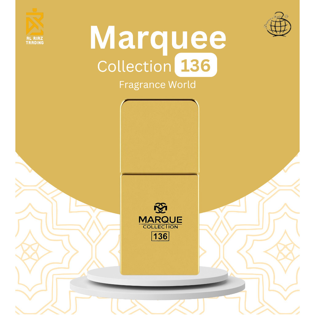 Marquee Collection 136 by Fragrance World EDP 25ml Perfume 100% ...