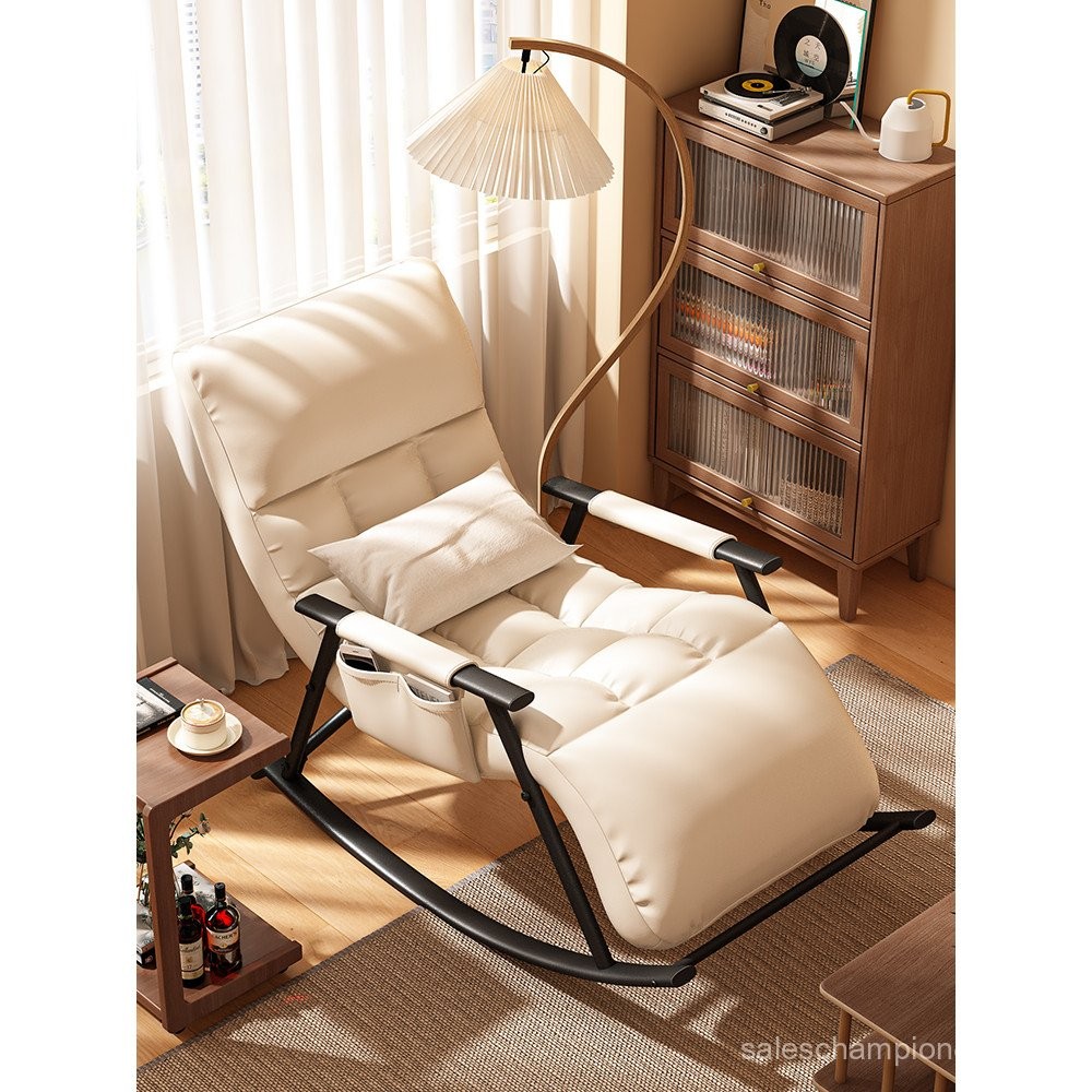 Can Sit Reclining Can Sleep Lunch Break Chair Balcony Sofa Lazy Leisure ...