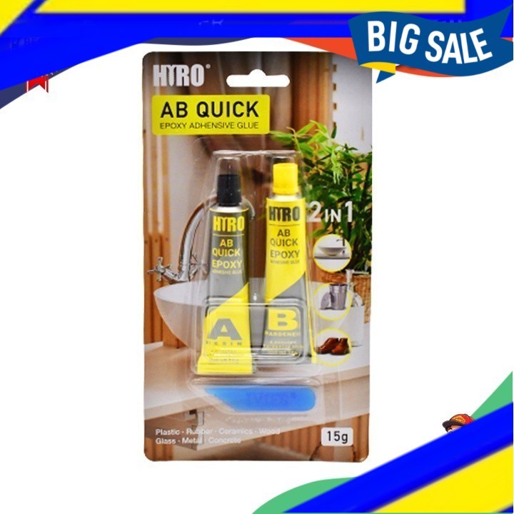 (2pcs/pack) Gam Industri, Gam Kayu, Gam Getah, Gam Konkrit, Gam seramik ...