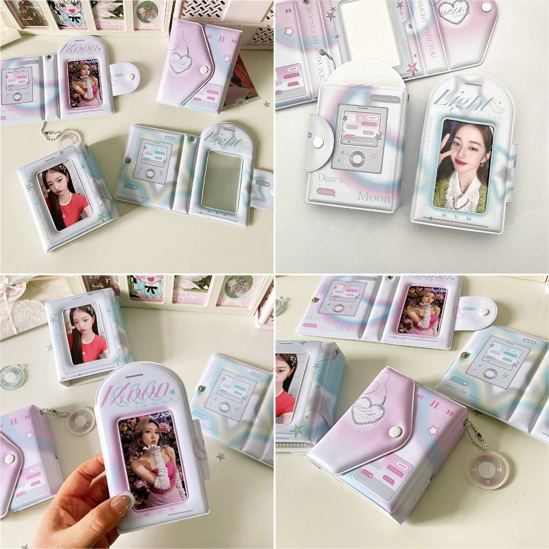 Envelope Shaped Cardholder Mini Hanging Photo Albums Cute Idol Cards ...