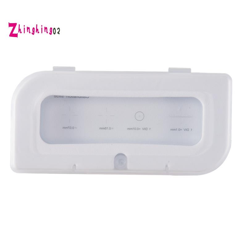 0.01mm Microscope Slides Reticle Calibration Slide Ruler ...