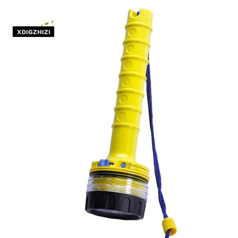 Scuba Diving Flashlight Underwater Waterproof LED Diver Light ...