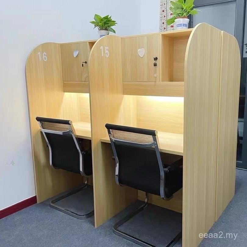 Desk Study Room Partition Table Sinking Partition Table Study Simple ...