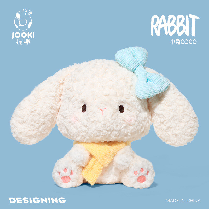 Funny Rabbit CoCo Plush Toy Cute Rabbit Sleeping Doll Healing Doll ...