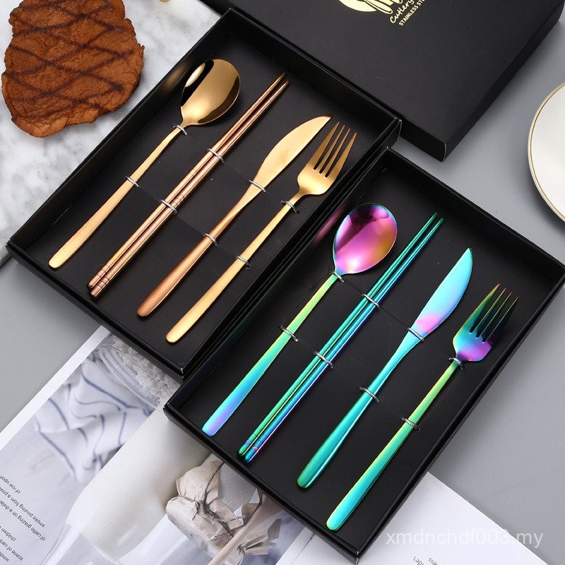 Shopee Shopee Official Stainless Steel Tableware Western Food Tableware ...