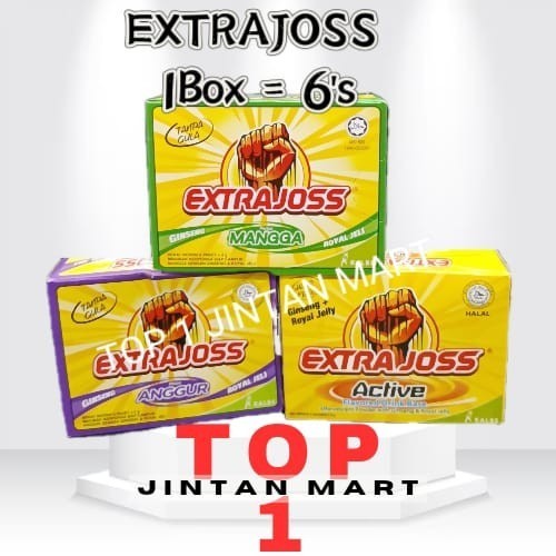 Extra Joss Active / Mangga /Anggur ExtraJoss E-juss Mangga /Anggur 1Box ...