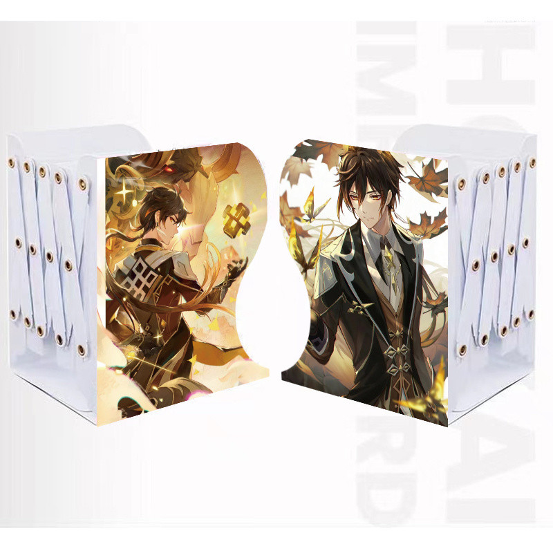 Sanbing Anime Retractable Bookstand Shelf Genshin Merchandise Bookshelf ...