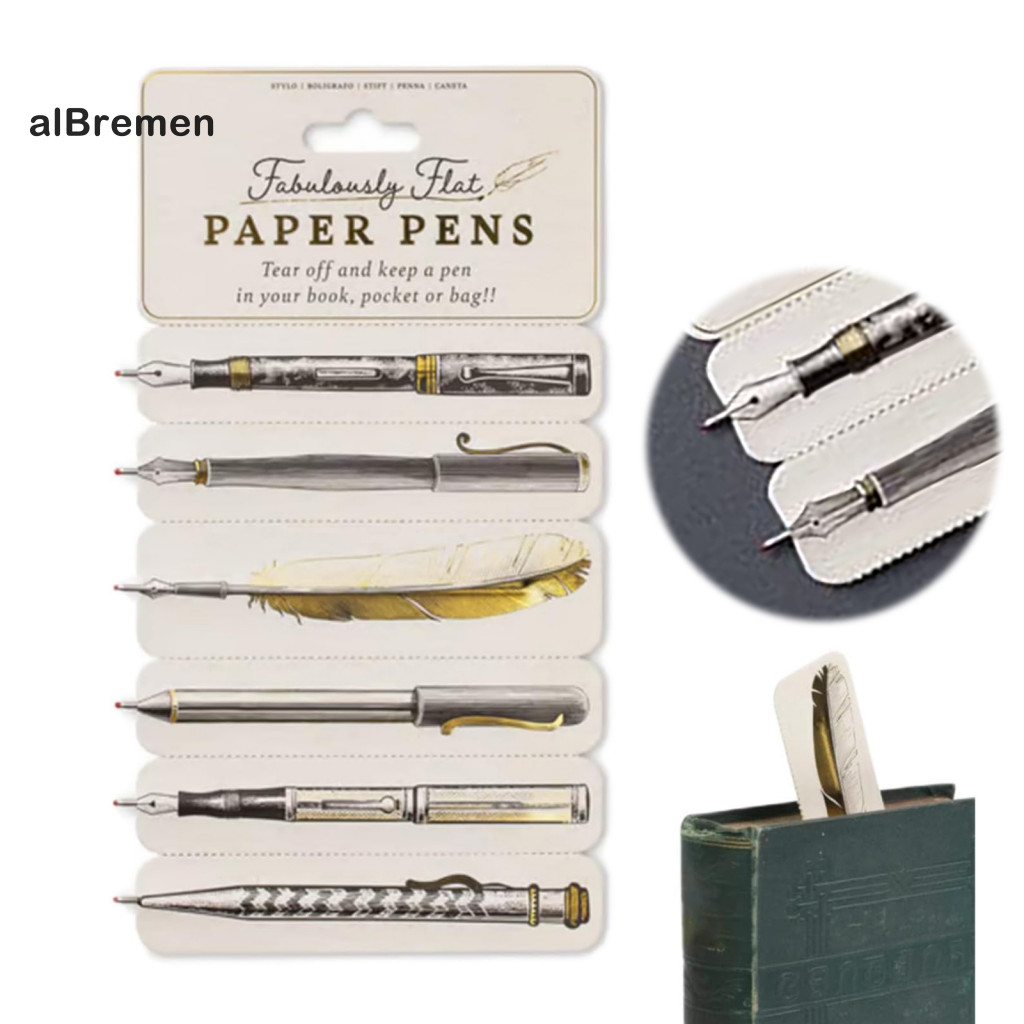 (New) Innovative Bookmark Black Ink Pen Bookmark 2-in-1 Bookmark Pen ...