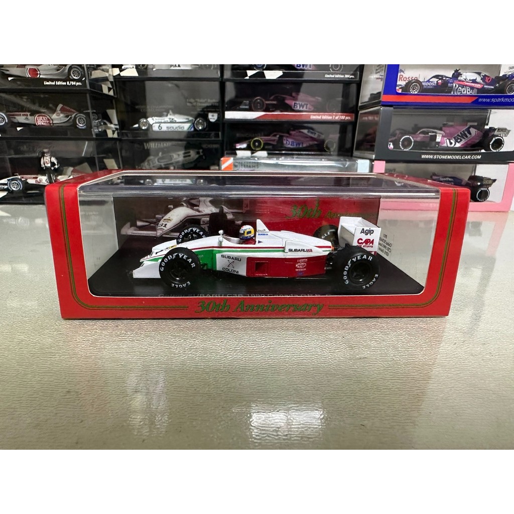 Spark 1/43 Coloni Subaru C3B 1990 Canadian Prize B.Gachot "Racing on ...