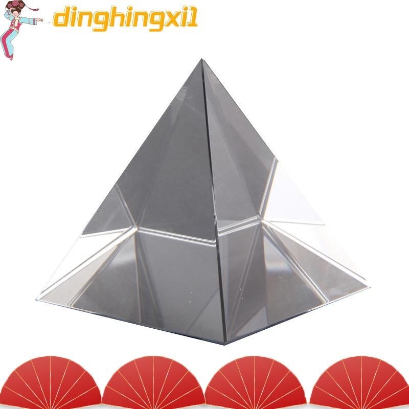 Prism Optical Glass Pyramid 40mm High Rectangular Polyhedron Suitable ...