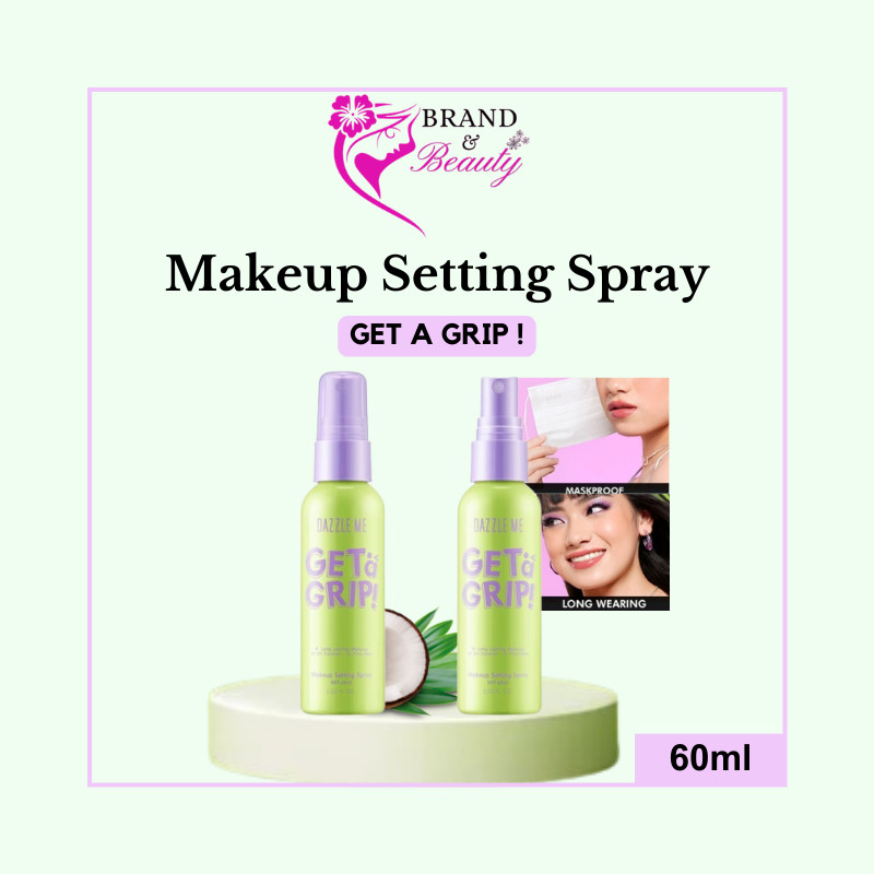 Dazzle Me Get a Grip Makeup Setting Spray Lock Makeup I For All Skin ...