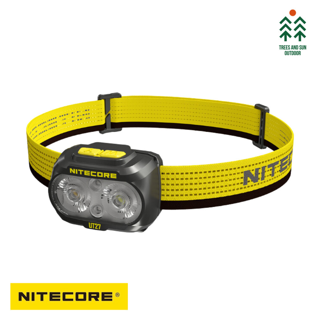Nitecore UT27 800L White and Red Light LED Rechargeable Headlamp (Pro ...