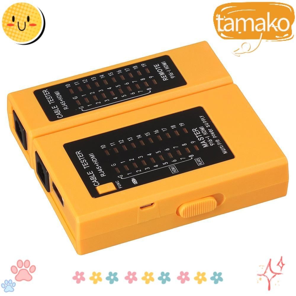 TAMAKO Cable Tester, Battery Powered 2 in 1 HDMI Wire Tester, Digital ...