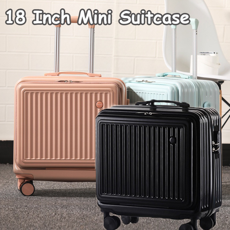 18 Inch Mini Suitcase 360 ° Universal Wheel Portable Small Boarding ...