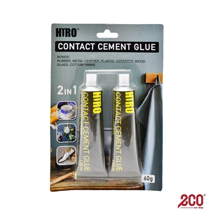 Hiro Super Strong Adhesive Contact Cement Glue 30G (2pcs/pack) - AD-L007-T04-13 - AD-L007-T04-13 ...