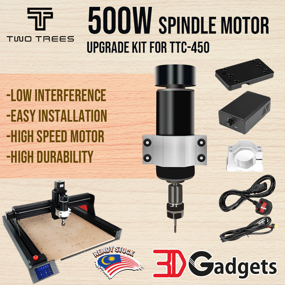 Two Trees TTC450 500W Spindle Motor Upgrade Kit | Shopee Malaysia