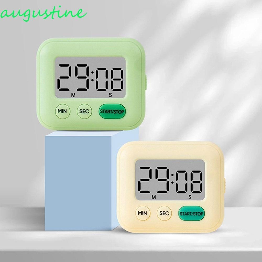 AUGUSTINE Countdown Timer, Large Screen LCD Digital Display Kitchen ...