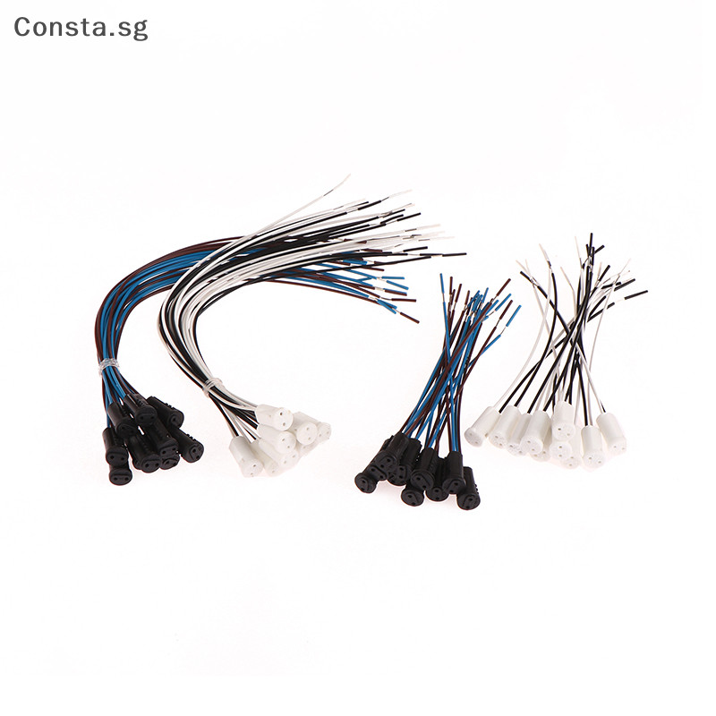 ]Cons] 10pcs G4 Lamp Socket Wire Adapter With 10cm/20cm Wire G4 Lamp ...