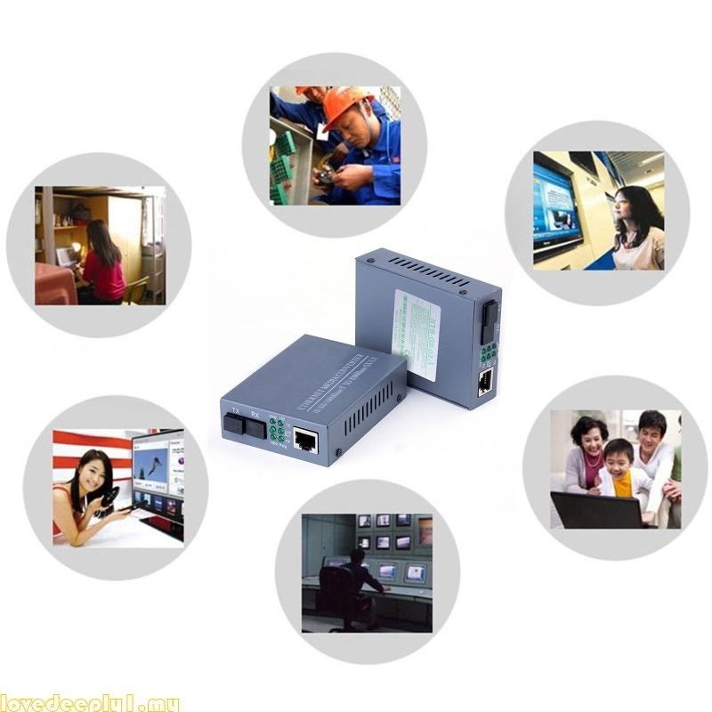 Love External Single-mode Single-fiber 100m Transceiver Optical Fiber ...