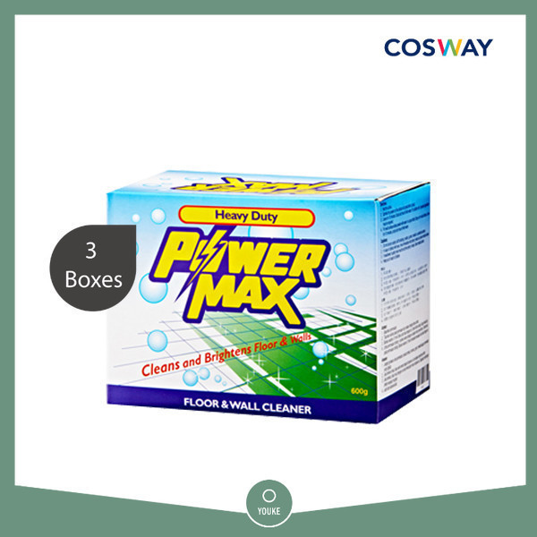 COSWAY PowerMax Floor & Wall Cleaner 600g / x3 Boxes | Shopee Malaysia