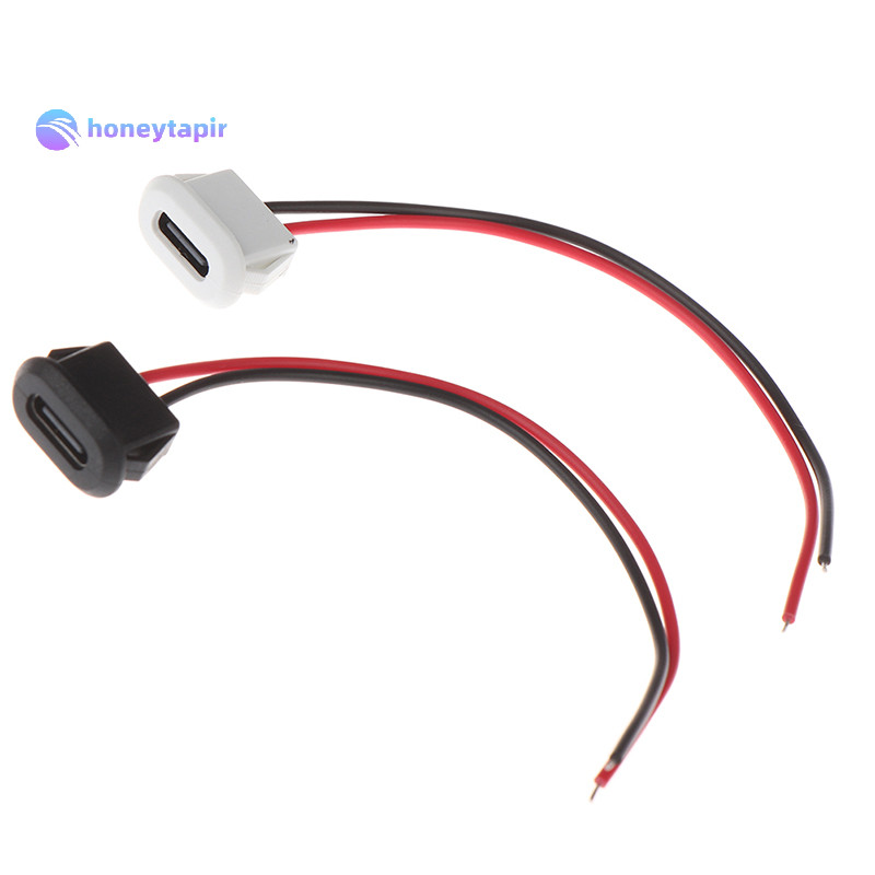 honeytapir 2Pin USB-C TypeC Waterproof USB Connector Direct Compression ...