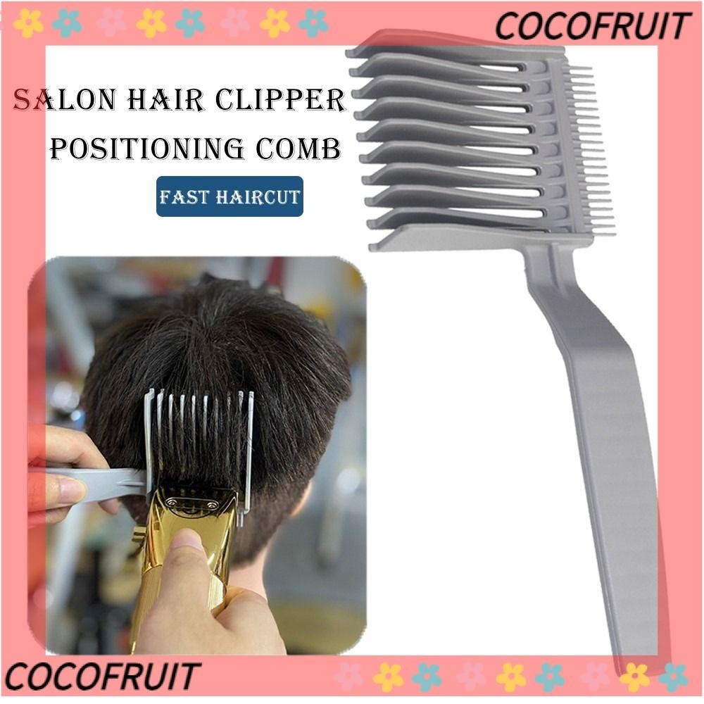 COCOFRUIT Barber Fade Combs, Ergonomic Clipper Hair Cutting Comb ...