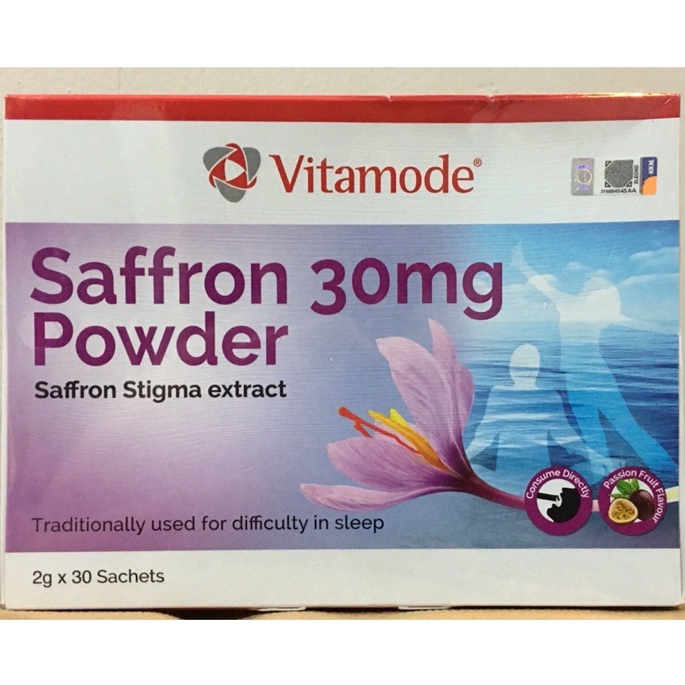 VITAMODE SAFFRON 30MG POWDER 2GX30'S | Shopee Malaysia