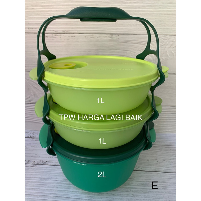 Tupperware Carry All Bowl Microwaveable/ Mangkuk Tingkat / Tiffin ...
