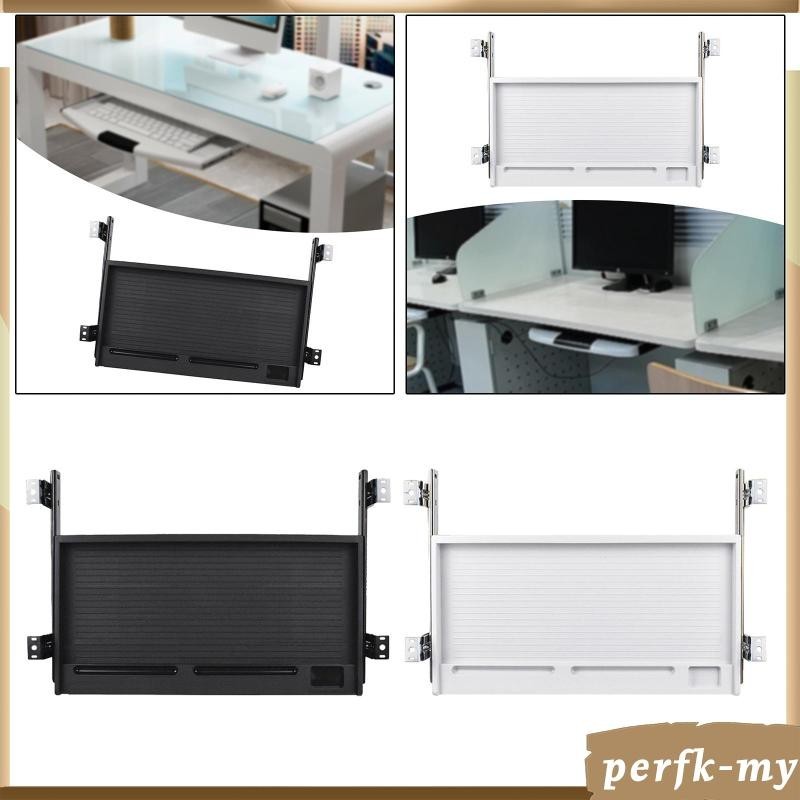 [PerfkMY] under Desk Keyboard Drawer Tray Slide Out with Screws Desk ...
