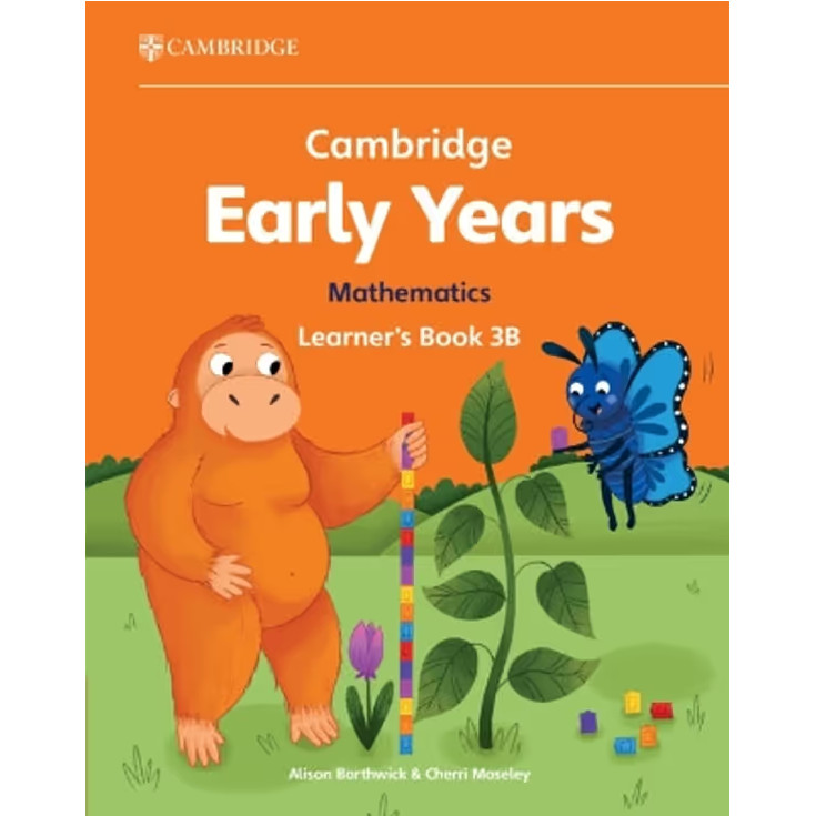 CAMBRIDGE EARLY YEARS MATHEMATICS LEARNER'S BOOK 3B - 9781009387989 ...