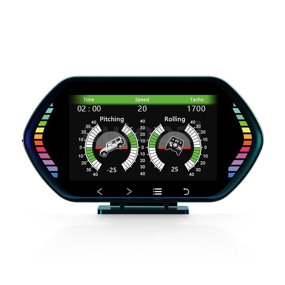 F12 OBD2 HUD Display Gauge On-Board Computer Multi-function Digital ...