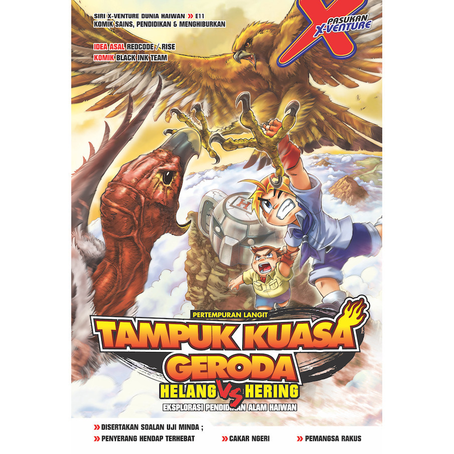Siri X-VENTURE Dunia Haiwan 11: Tampuk Kuasa Geroda | Shopee Malaysia