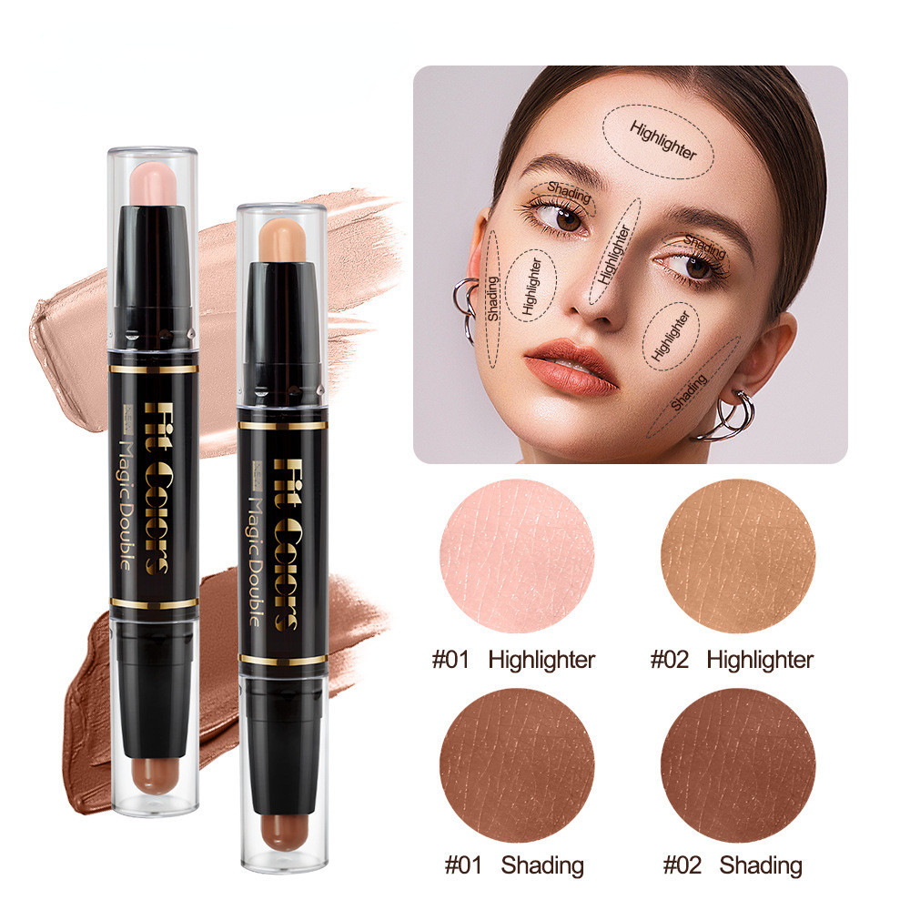 Fit Colors New Contour Stick Double Head Bronzer Contour Stick ...