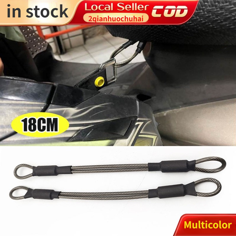 Helmet Anti-Theft Rope Motorcycle Helmet Bicycle Steel Cable Lock Rope ...