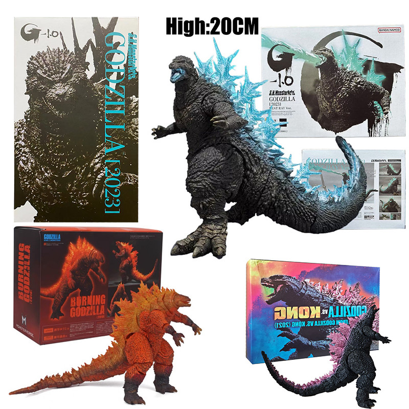 S.H.Monsterarts Godzilla Toys Blue Minus One Action Figure SHF Godzilla ...